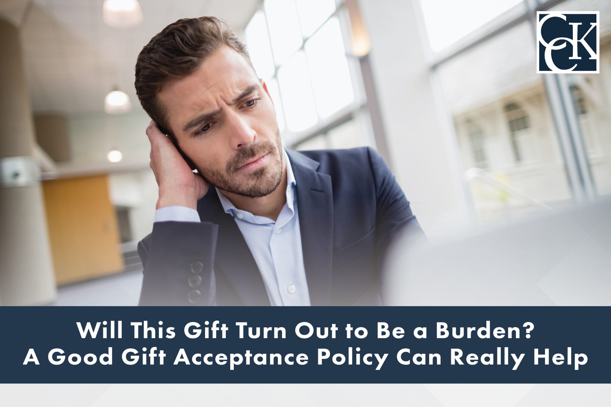 Questionable Gift Acceptance and Gift Acceptance Policies | CCK Bequest