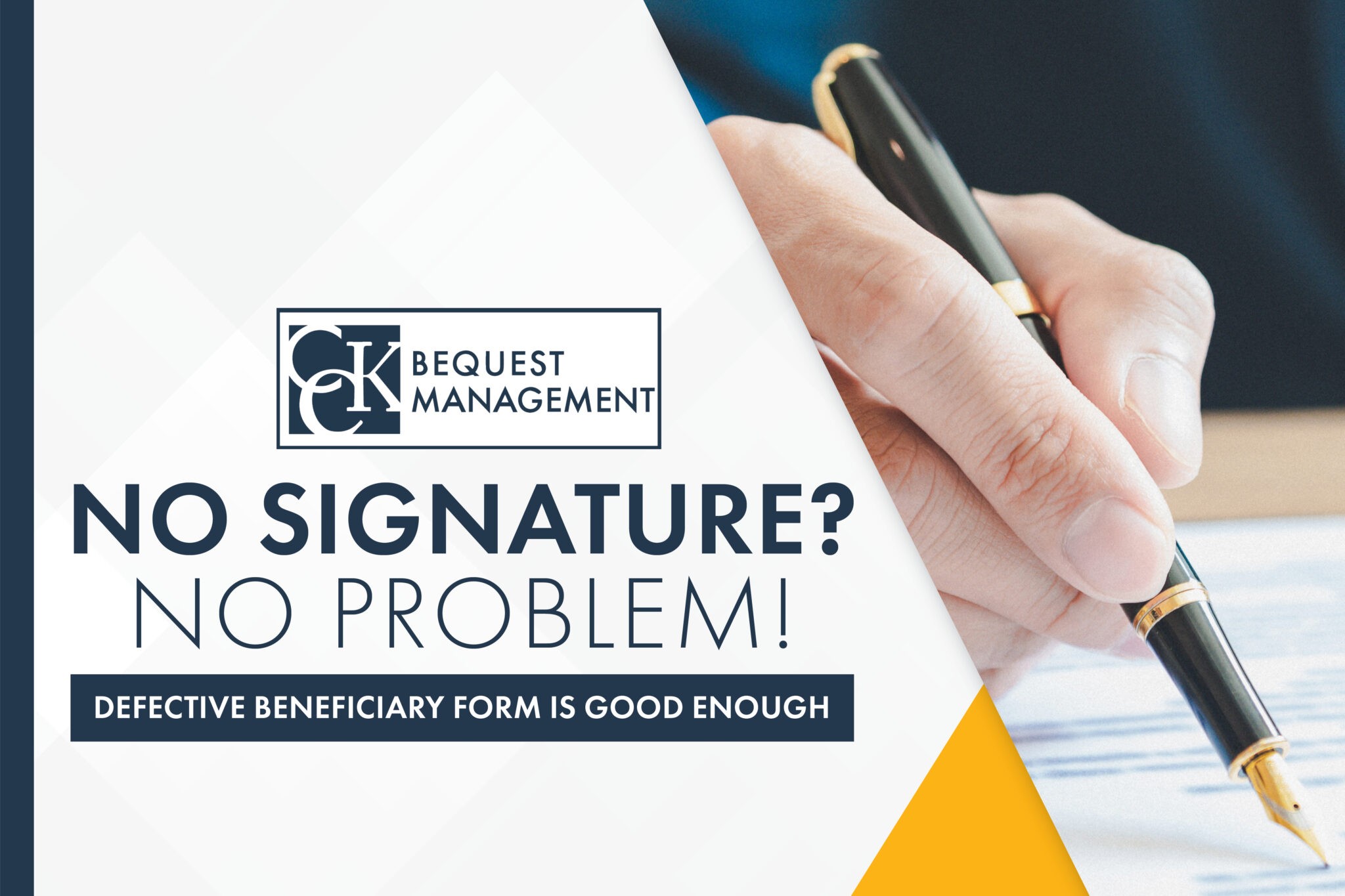 Bequest Management for Charities & Nonprofits | CCK Bequest